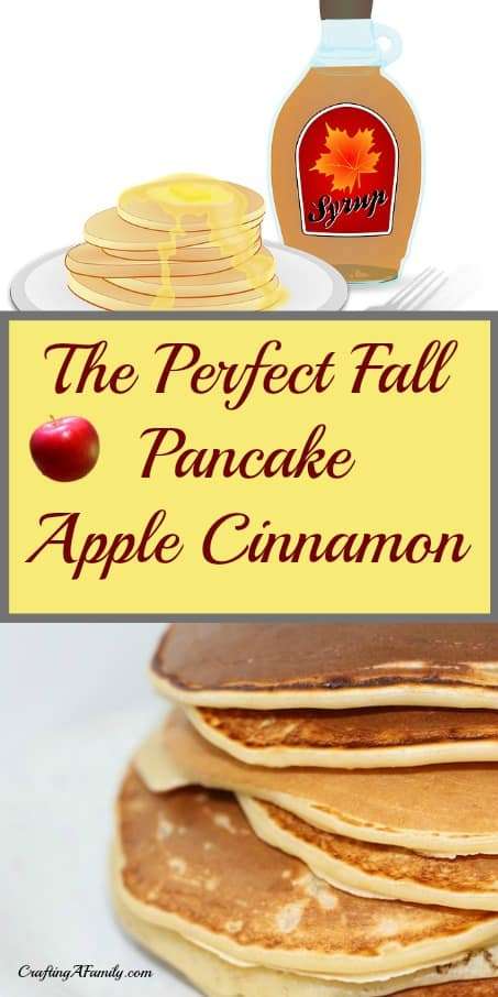 HARVEST FALL PANCAKES APPPLE & CINNAMON