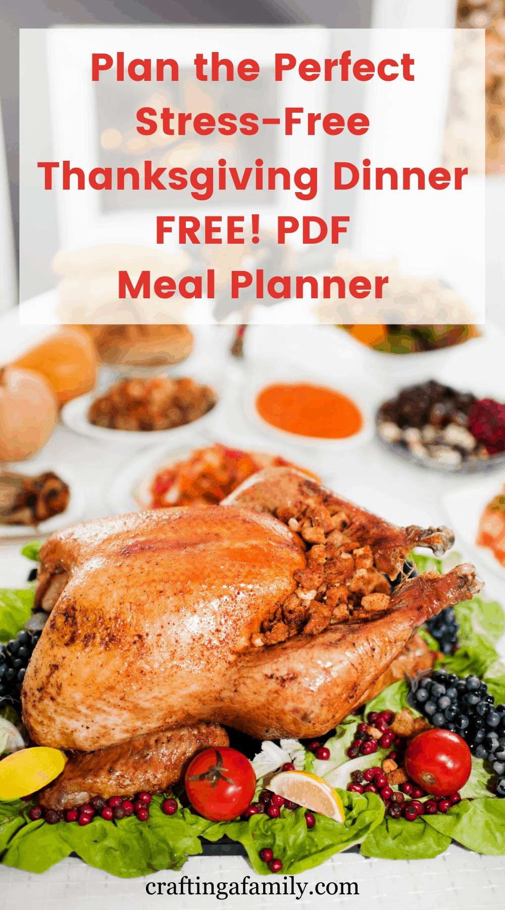 Thanksgiving Meal Planning Printables for your Thanksgiving Dinner
