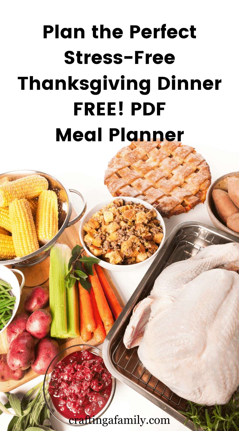 Thanksgiving Meal Planning Printables for your Thanksgiving Dinner