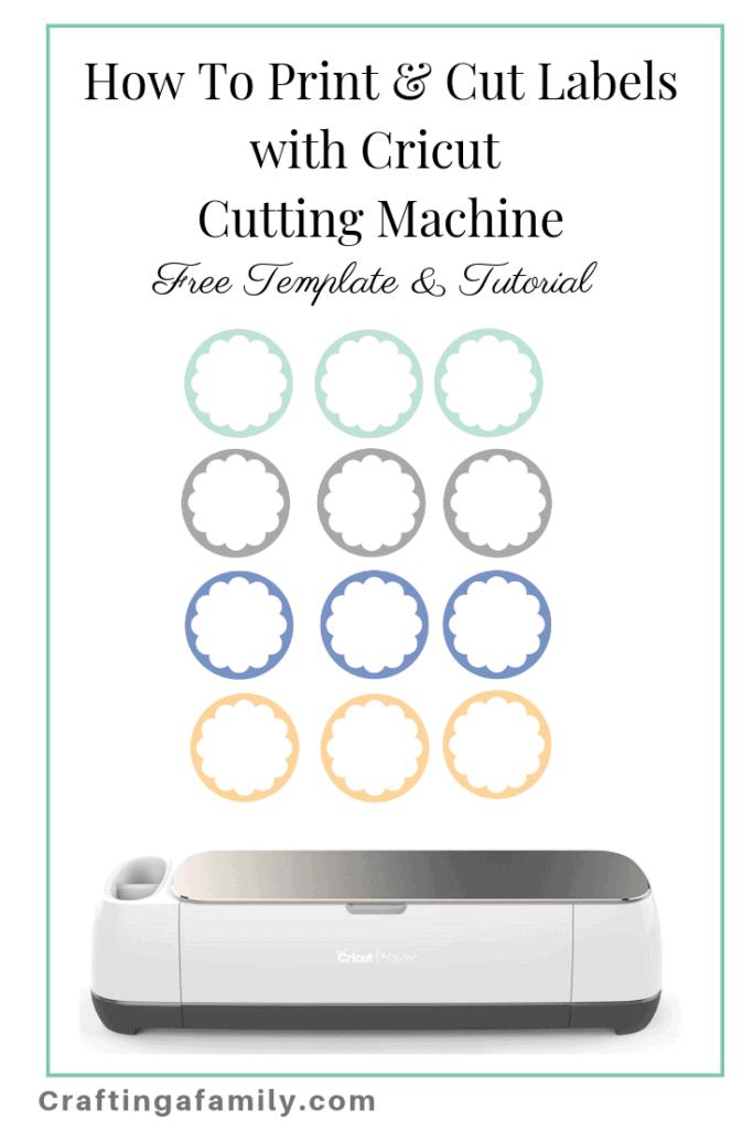 Print & Cut Label Tutorial in Cricut Design Space - Crafting a Family ...