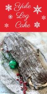 Christmas Yule Log Chocolate Cake Recipe - Crafting a Family Dinner