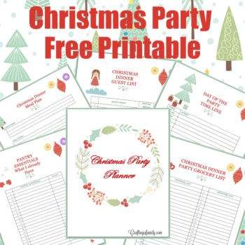 Christmas Party Planning Printable Free Free PDF Download- Crafting a ...
