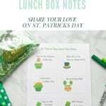 St. Patrick's Day Lunch Box Notes ~ Crafting a Family