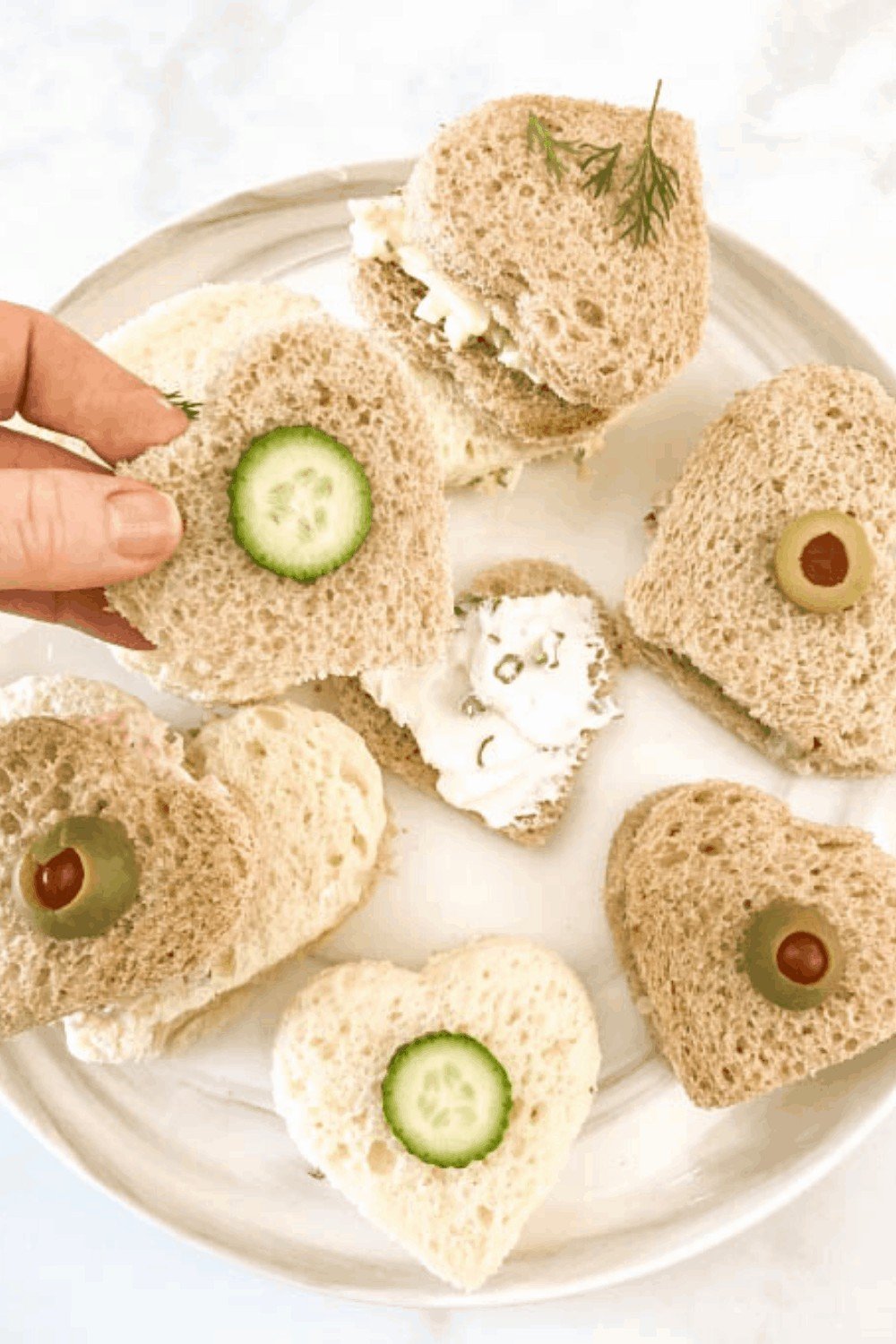 3 Easy Mini Tea Sandwiches Simple recipes Cute Party Idea