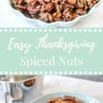 Christmas & Thanksgiving Spiced Nuts Appetizer Recipe ~ Crafting a Family