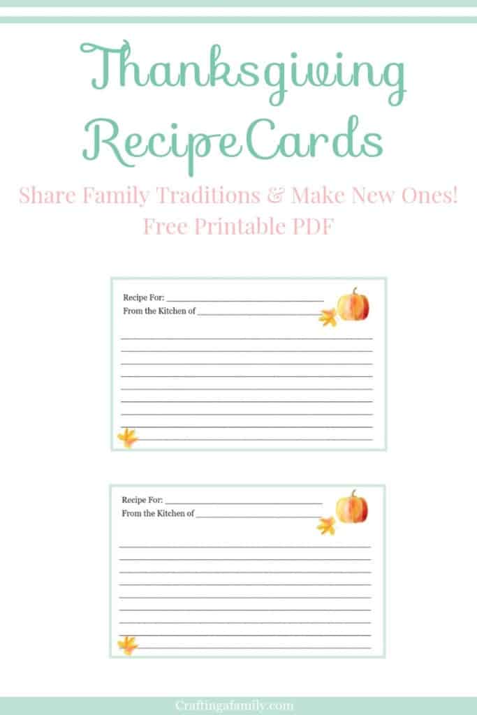 Thanksgiving Meal Planning Printables for your Thanksgiving Dinner