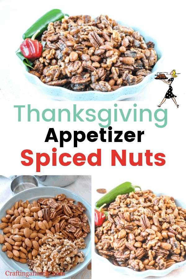 Christmas & Thanksgiving Spiced Nuts Appetizer Recipe ~ Crafting a Family