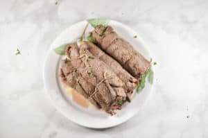 Italian Beef Braciole Recipe in Tomato Sauce - Crafting a Family Dinner