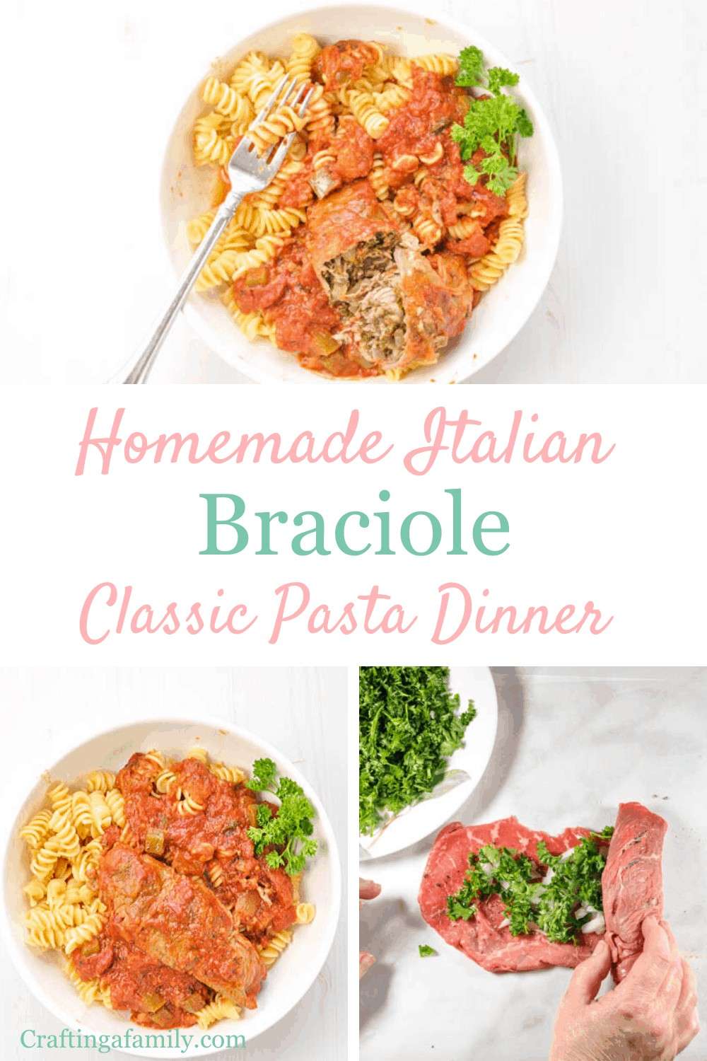 Italian Beef Braciole Recipe in Tomato Sauce - Crafting a Family Dinner