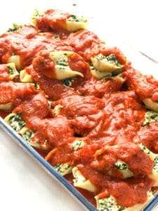 Easy Vegetarian Stuffed Shells All the flavor plant based eating