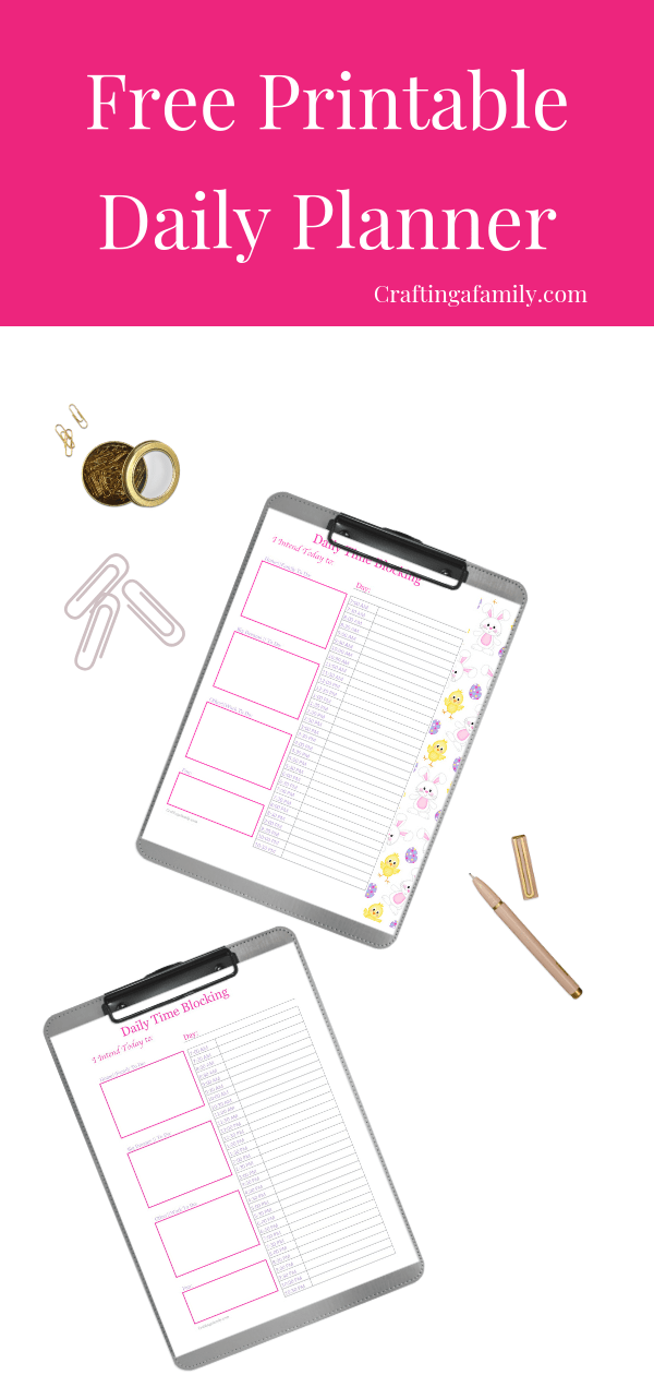 Spring Daily To Do List - Free Printable Worksheet - Crafting a Family ...