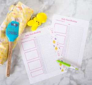 Spring Daily To Do List - Free Printable Worksheet - Crafting a Family ...
