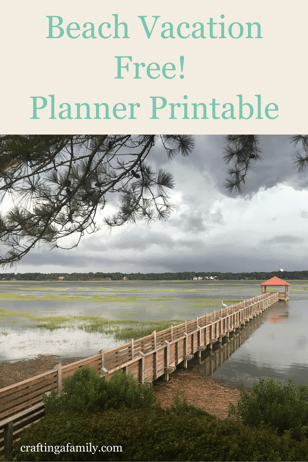 Best Beach Vacation Planner - Free PDF! 6 Worksheet - Crafting a Family ...