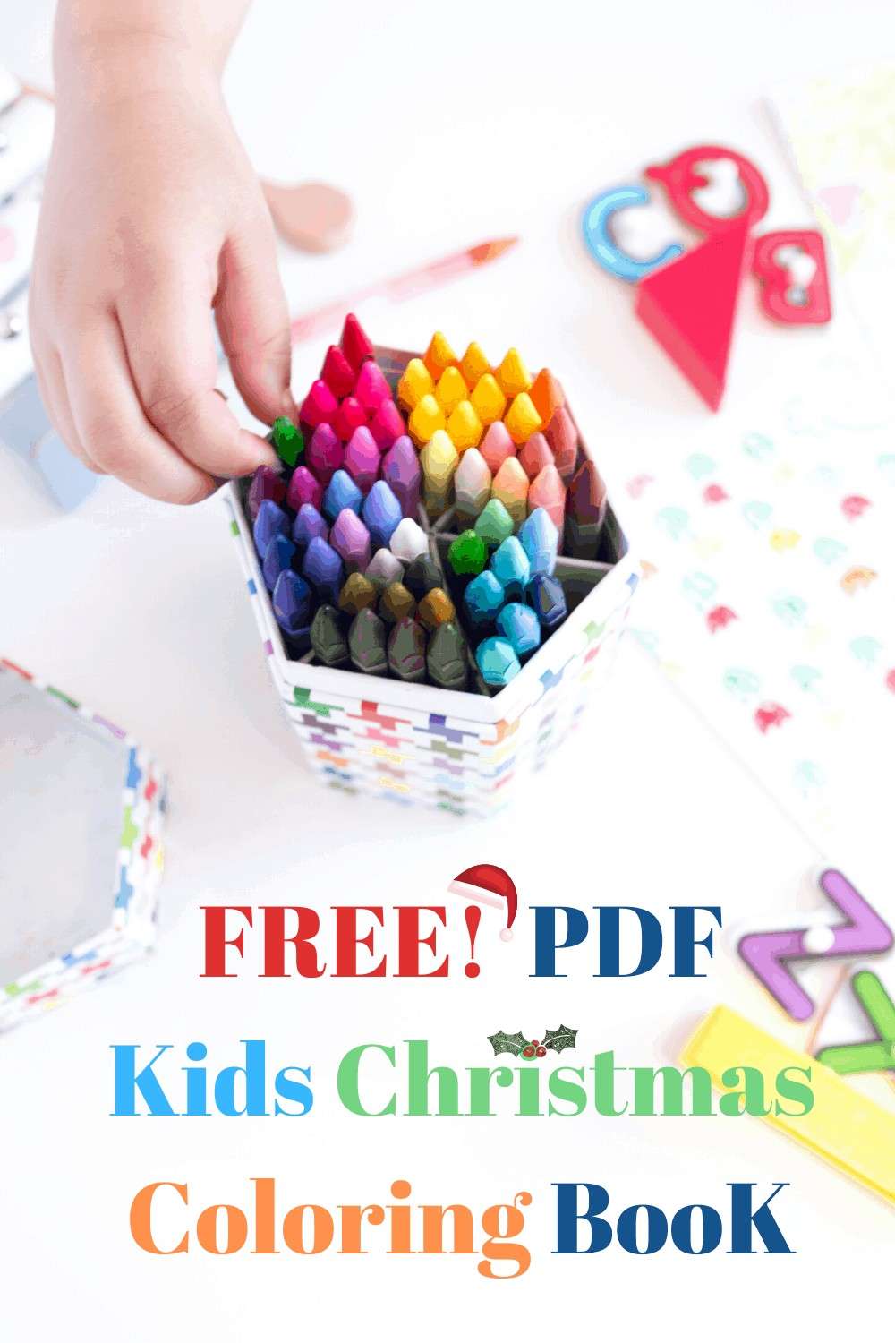 Christmas Coloring Book Kids Free Printable - Crafting a Family Dinner