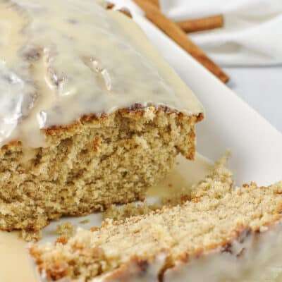 Easy Maple Glazed Cinnamon Quick Bread - Crafting a Family Dinner