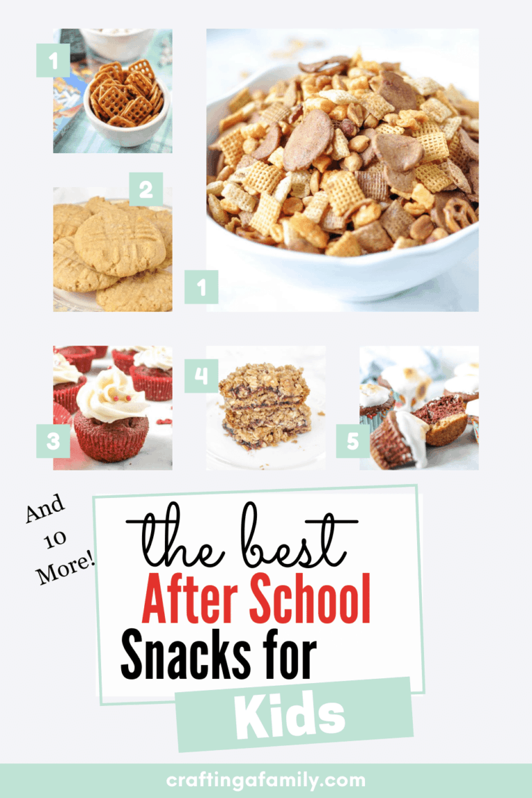 15 After School Snacks For Kids - Crafting a Family Dinner