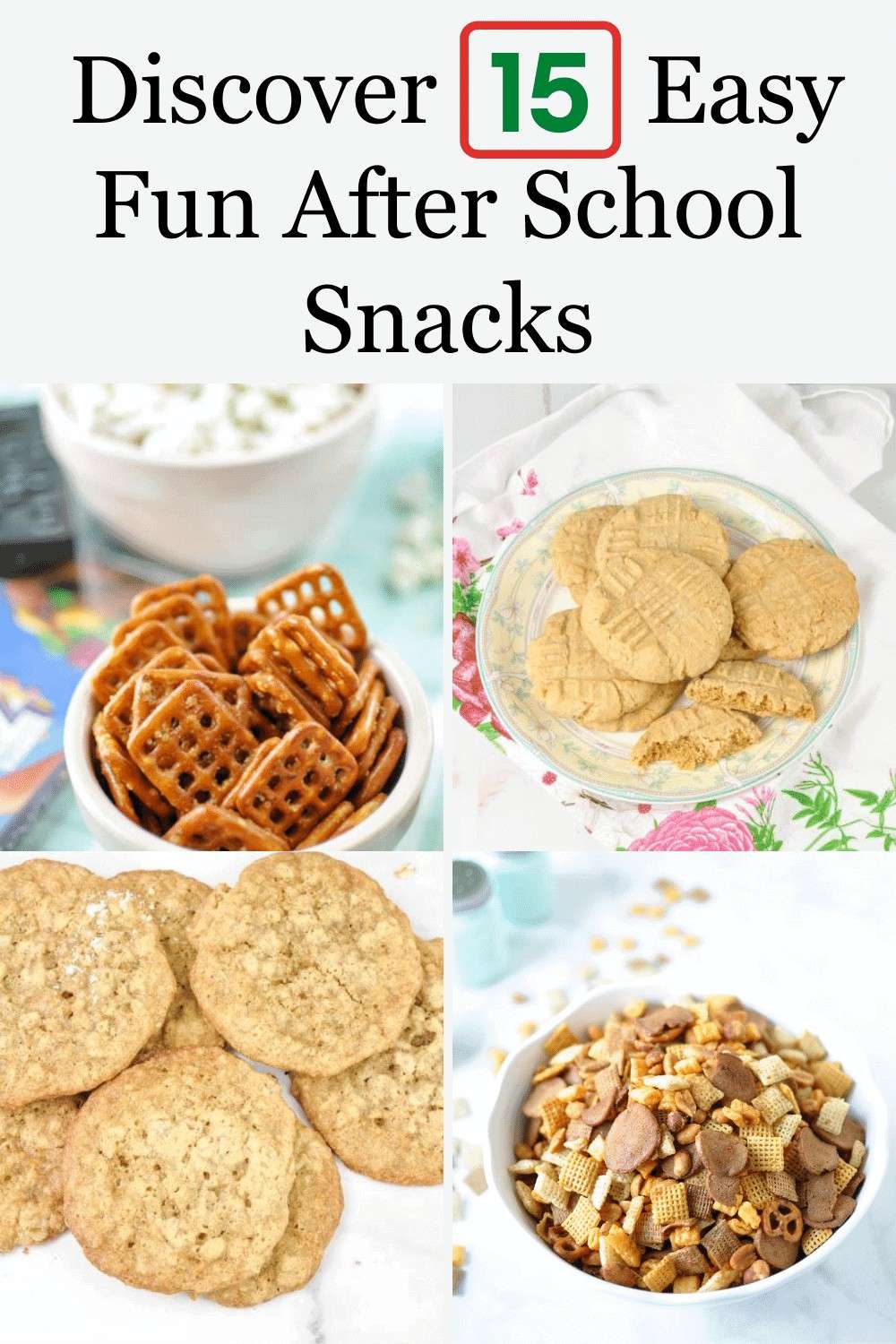 15 Easy After School Snacks for Kids - Crafting a Family Dinner
