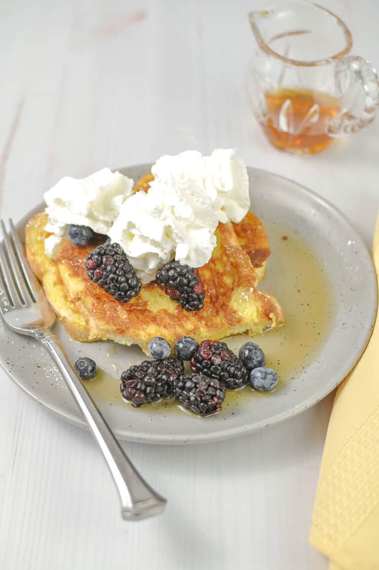 3 Ingredient Classic Simple French Toast - Crafting a Family Dinner