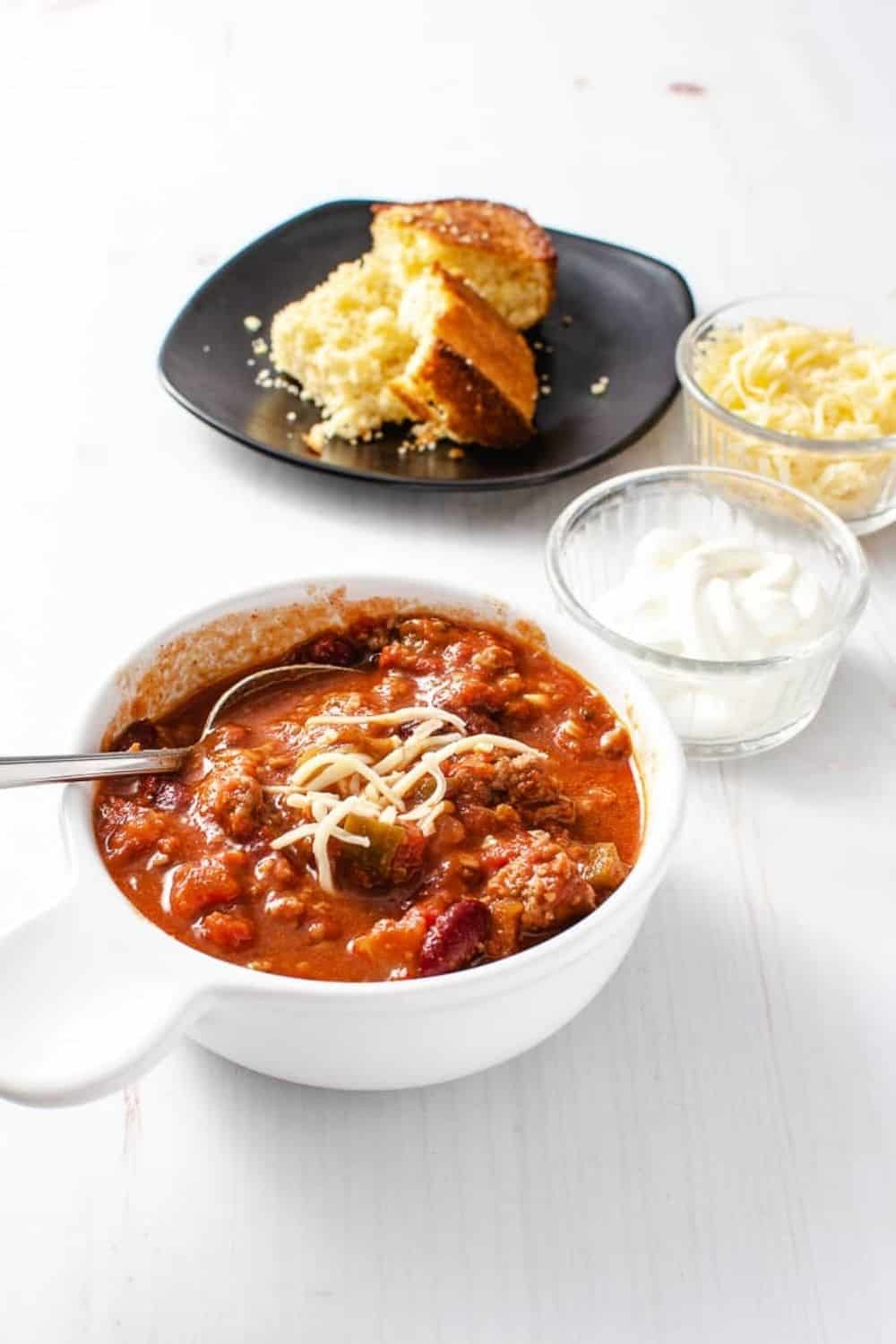 Impossible™ Meat Vegetarian Chili - Crafting a Family Dinner