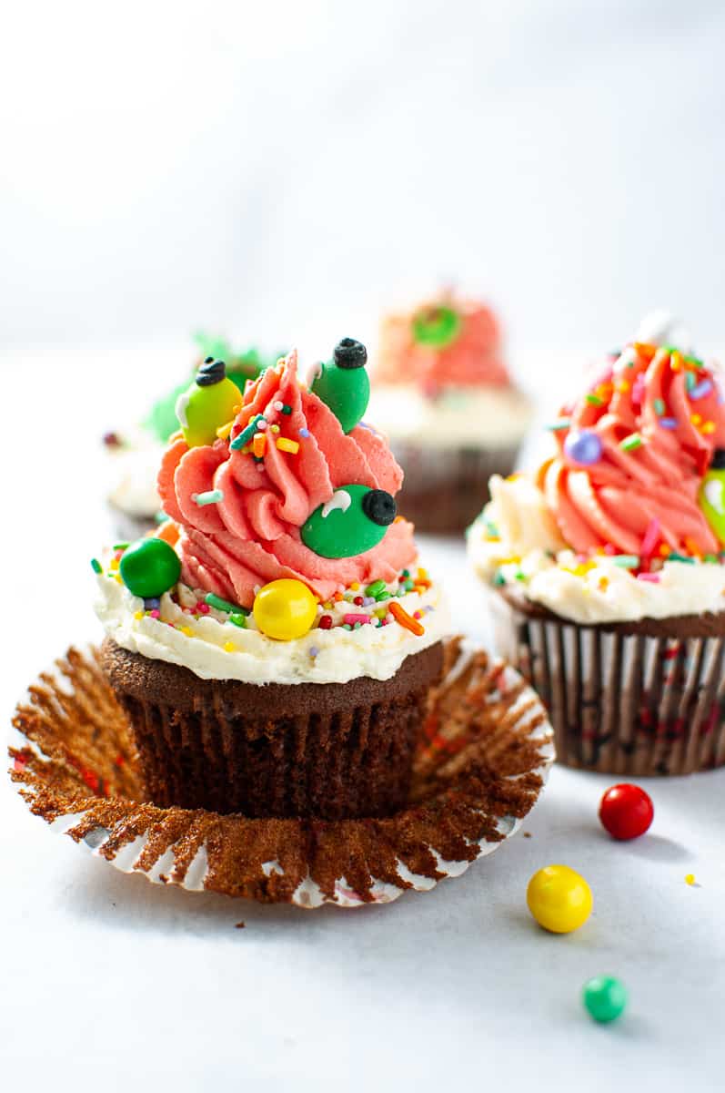 Easy Chocolate Coffee Cupcake Recipe - Box Mix