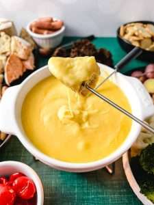 The Ultimate Easy Beer Cheese Fondue at Home - Budget Friendly
