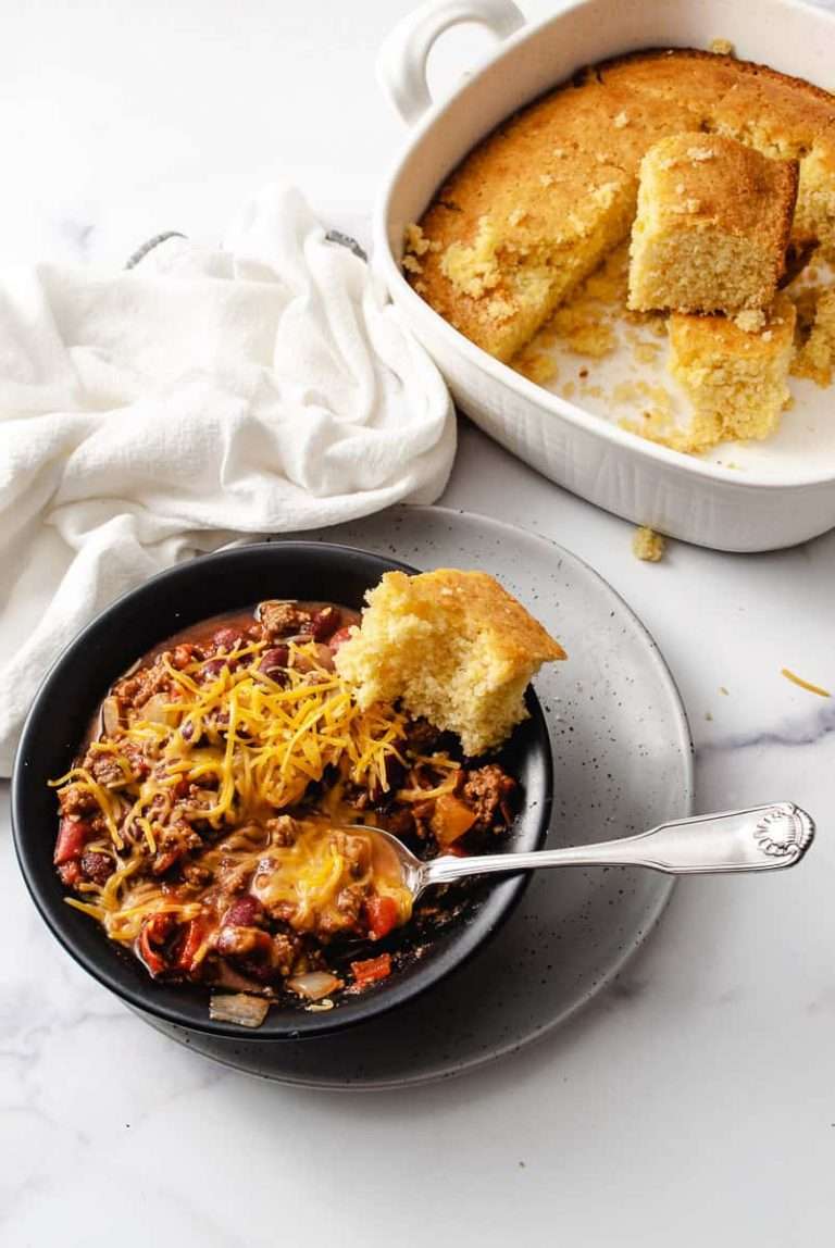 Easy Chili Football Party Idea with Ground Beef