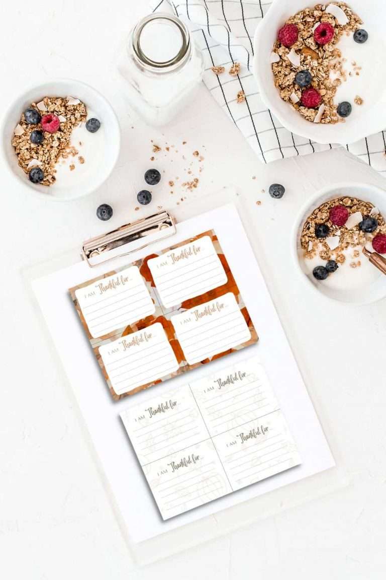 Thanksgiving Planner Printables Fall and More - Crafting a Family Dinner