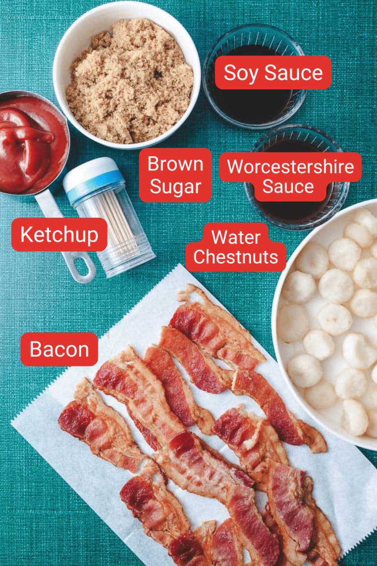 Bacon Wrapped Water Chestnuts with Pre-Cooked Bacon (Rumaki) - Crafting ...