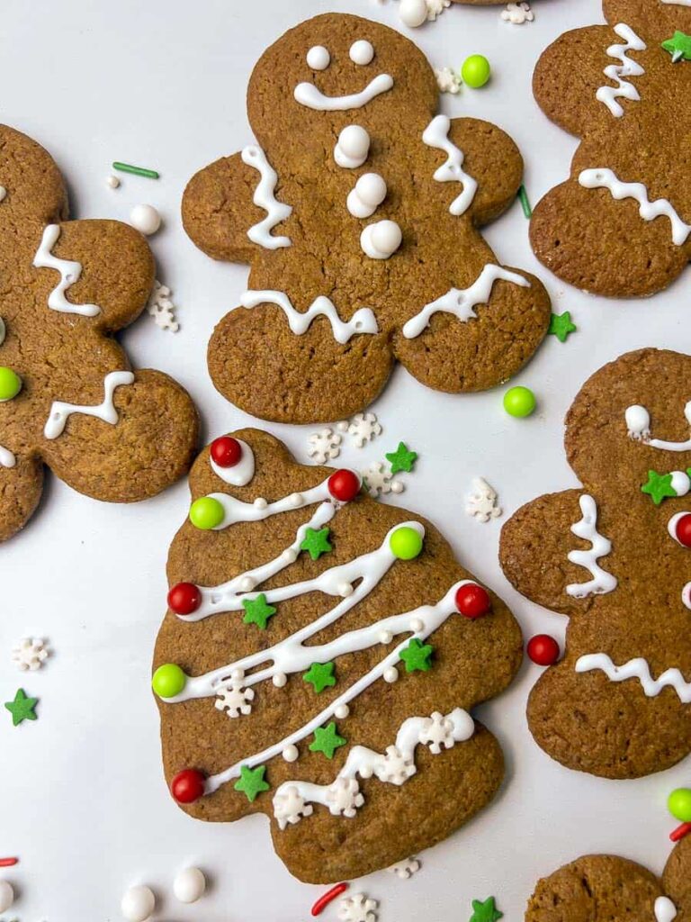 Soft Gingerbread Cutout Cookies - Gingerbread Men - Crafting a Family ...