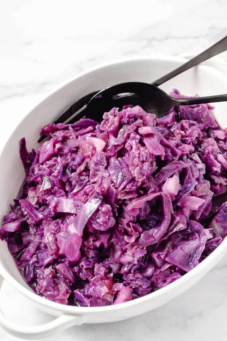 Instant Pot German Red Cabbage with Apple - Crafting a Family Dinner