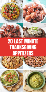 20 Last Minute Thanksgiving Appetizers Easy Recipes - Crafting a Family ...