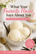 Find Your Perfect Ninja Creami Flavor | Crafting a Family Dinner